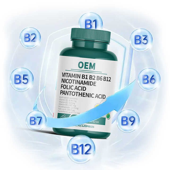 Custom Formula Multi Vitamin B1 Complex Tablets NAD Vitamin B2 B6 B12 ...