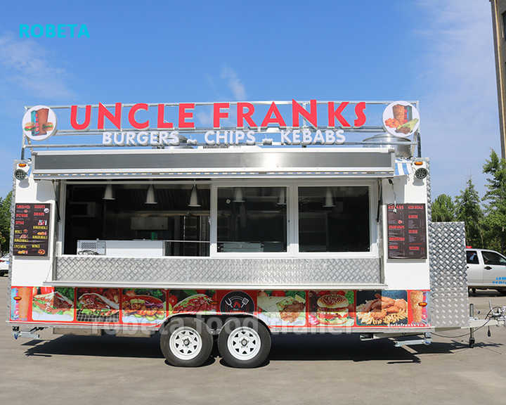 Stainless Steel Mobile Sushi Cart Bar Truck Food Truck in Japan USA for ...