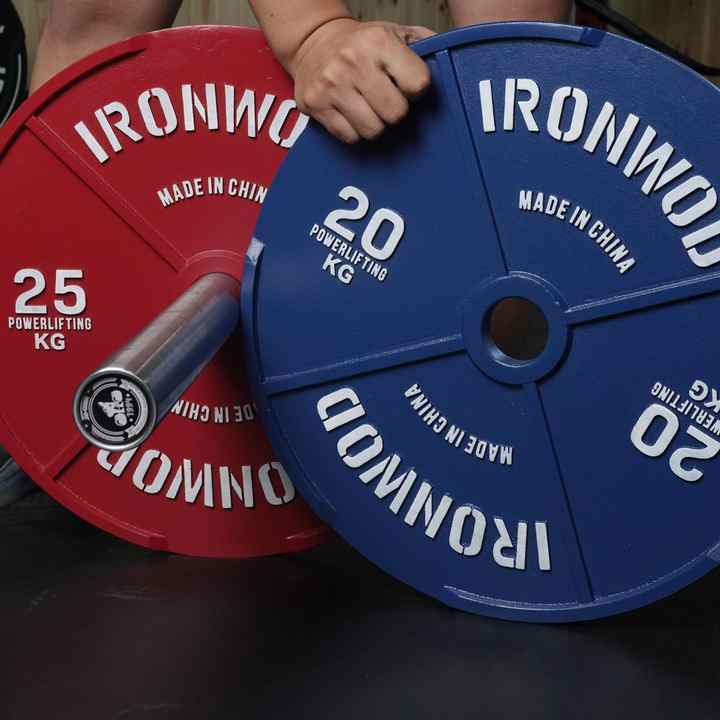 Calibrated kg Steel Powerlifting Training Plate Accurate Barbell Plate ...