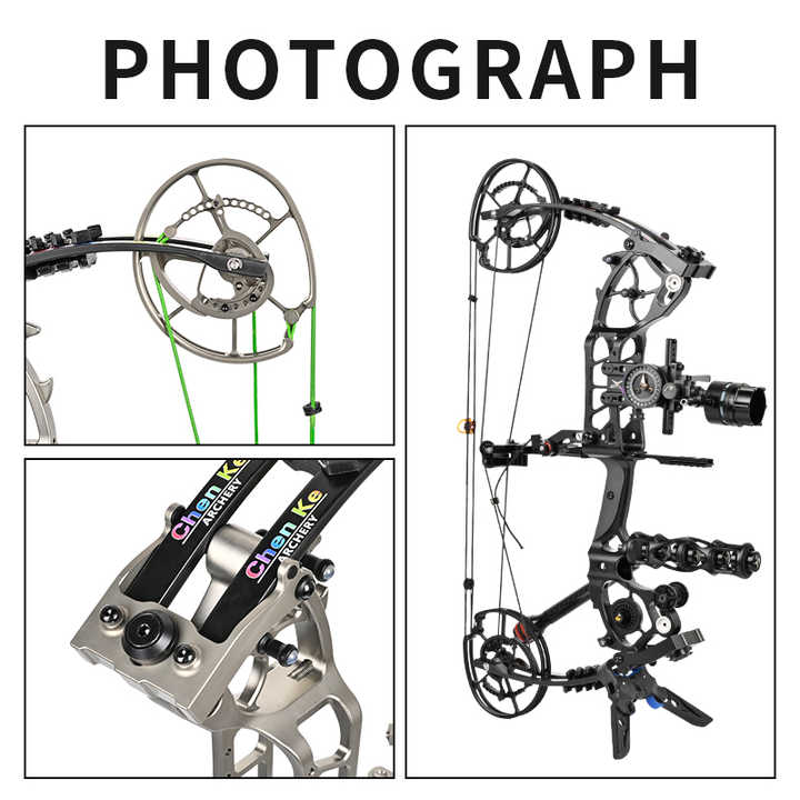 SPG Dual-Purpose Compound Bow Set 40-75lbs Steel Ball
