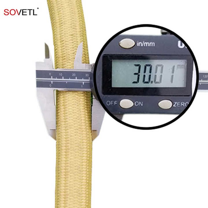 6mm 8mm 10mm 12mm 16mm 20mm Aramid Rope Strong Flame Retardant ...