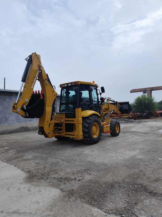 Reliable Performance JCB 3CX Backhoe Loader with Strong Diesel Engine for Agricultural Farms and ...