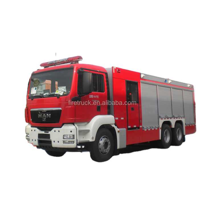 MAN Chassis 6X4 Amphibious Fire Fighting Vehicle - JINDUN
