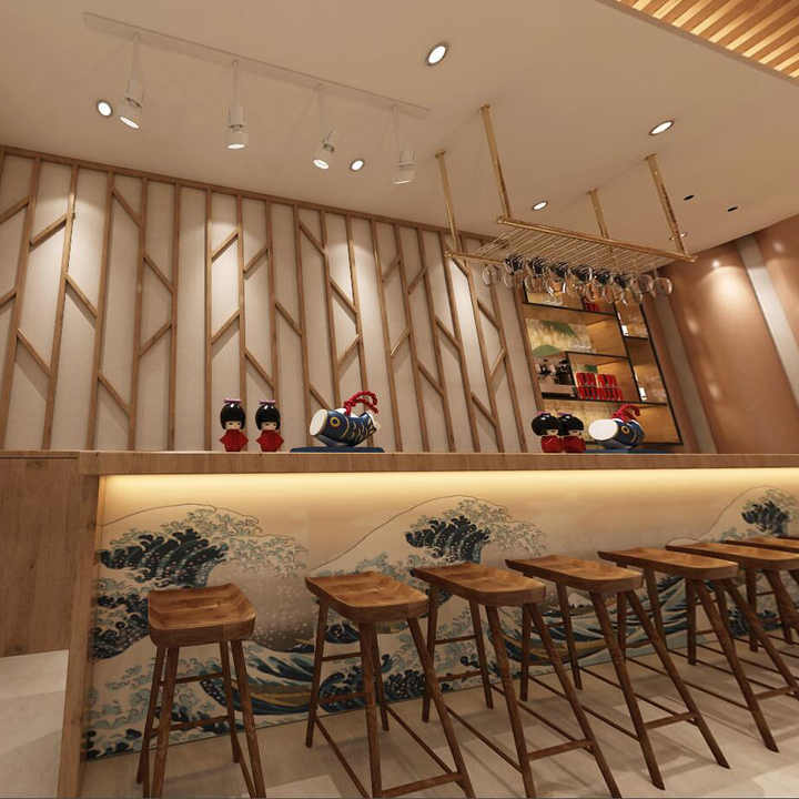 Catering Layout Design - Efficient Japanese Style Restaurant