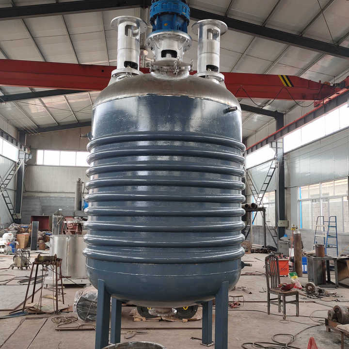 20L-200L Capacity Continuous Flow Reactor Vertical Stirred Tank Design ...