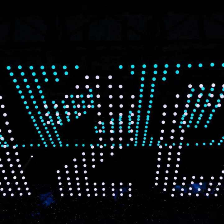 DMX Control Kinetic Ball Light Kinetic System Led Lifting Ball 3D Wave ...