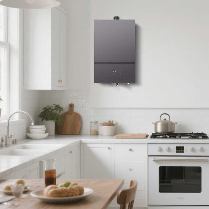 16L Tankless Gas Boiler Water Heater | Instant On-Demand Hot Water ...