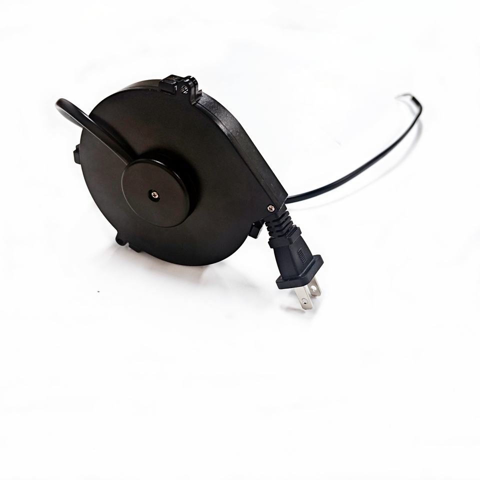 Electric Power Cord 2m 1.8m 10A 110V Black Spring Loaded NEMA 1-15P ...