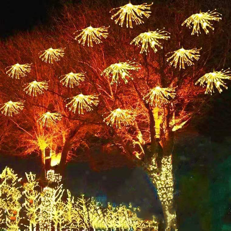 DM23073 Hanging Firework LED string light-Taizhou Deco-Maker Arts and ...