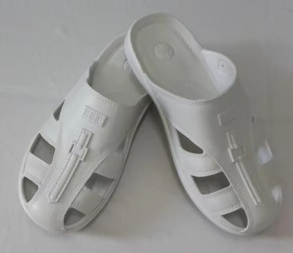 LN-7101A SPU ESD Slippers - Antistatic Toe Cover Shoes
