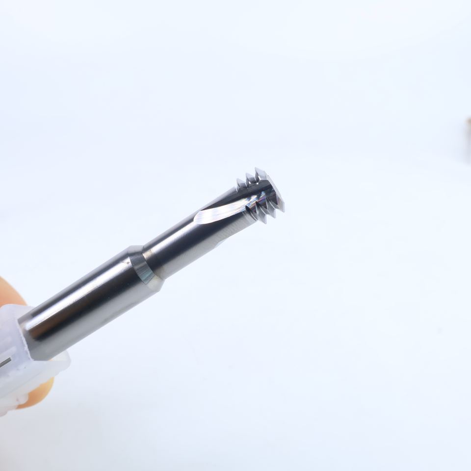 Carbide 3-Tooth Thread Mill for Internal Threading CNC Tapping Tool ...