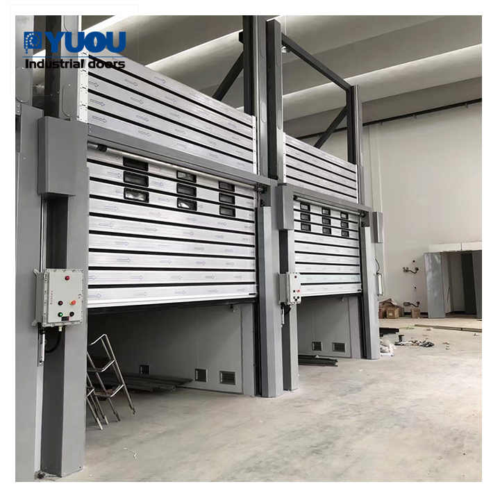 Insulated High Speed Garage Door - Aluminum Alloy Fast Door