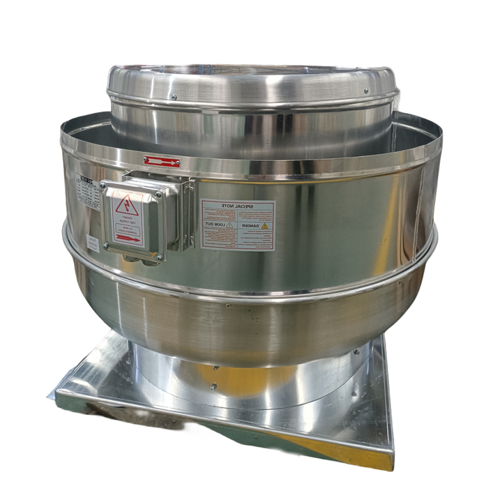 Upblast Roof Fan Kitchen Hood Blowers Grease & Smoke Exhaust Fan ...