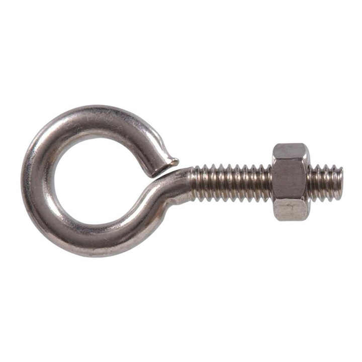 Customized M6 M8 Eyelet Screw Eye Bolts Drop Forged With Holes Bolt ...