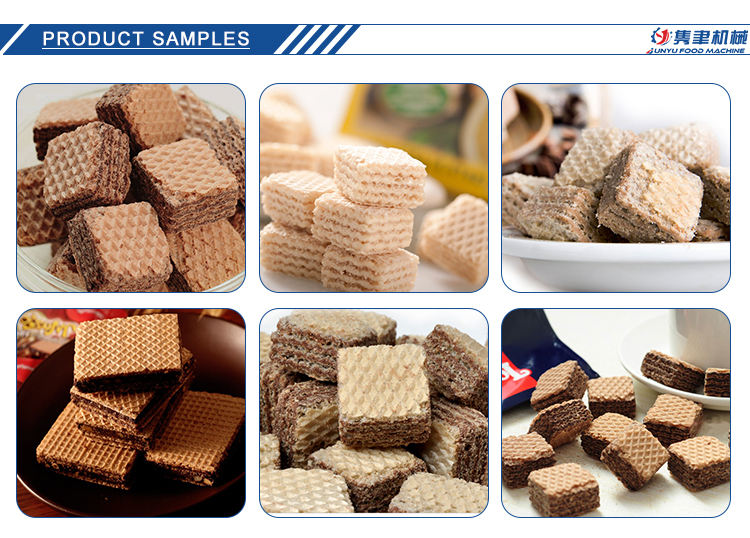 Complete Automatic Filling Wafer Sandwich Chocolate Coated Wafer ...