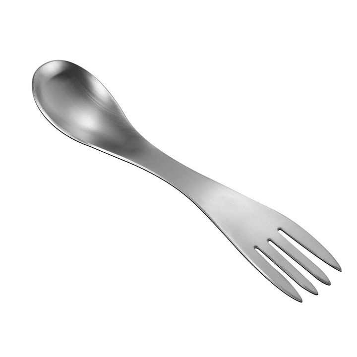 Double Head Spoon and Fork 304 Stainless Steel Outdoor One Multi ...