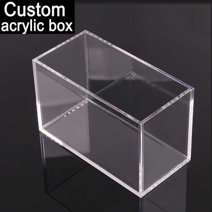 CUSTOM Acrylic Display Box with Lid Acrylic Display Gift Boxes with ...