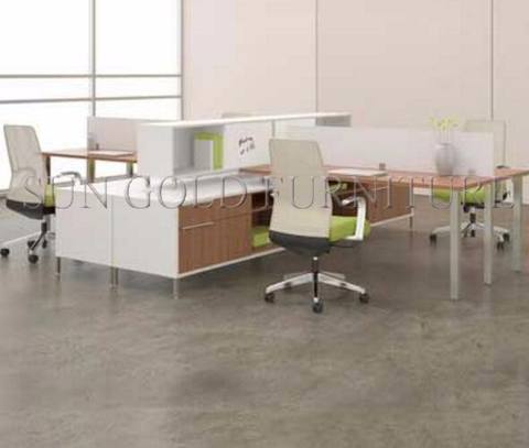 Modern Workstation Office Furniture,office Computer Desk for 3 Person ...