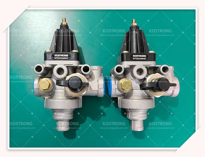 Supply Truck air Brake Valve Unloader Valve to Replace wabco 9753034640 ...