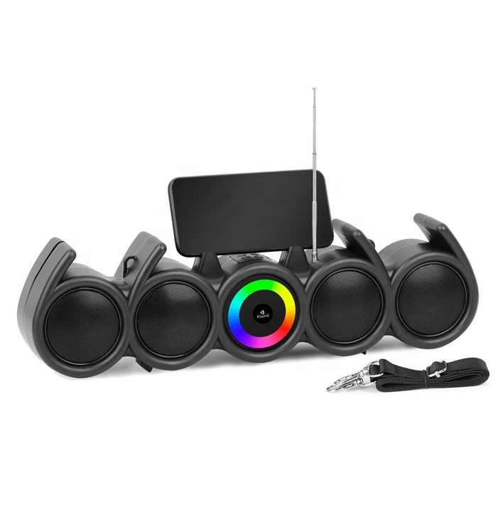 Kisonli LED-918 Bluetooth Speakers - Portable & RGB Light