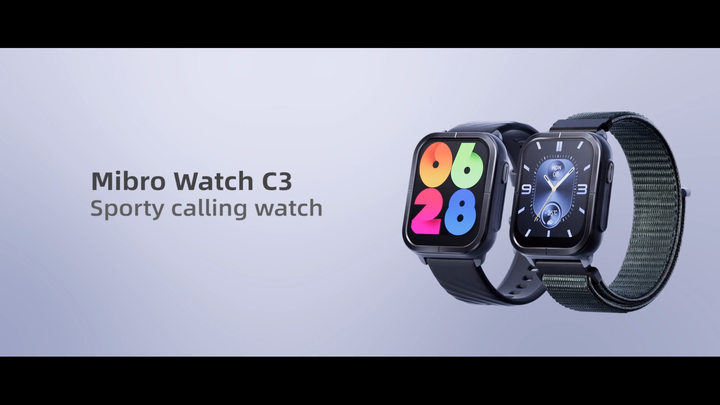 Mibro C3 Smart Watch - Advanced Features & Waterproof Design