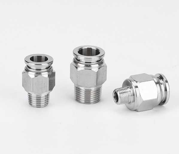 China Push in to Connect Fittings - Stainless Steel PC