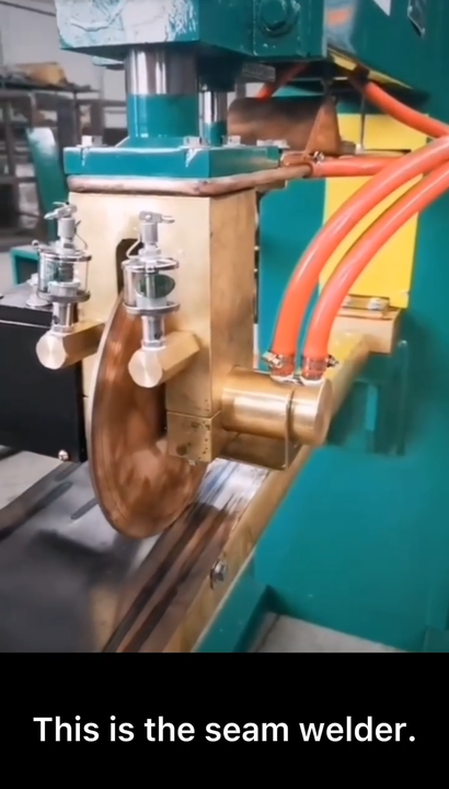 Automatic Steel Galvanized Sheet Tin Can Side Welding Machine
