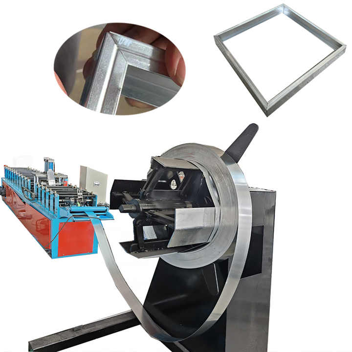 Galvanized Door Frame Profile Machine Door Frame Making Machine Door ...