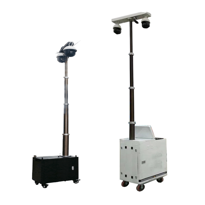 6m vehicle trolley security crane telescoping camera tower| Alibaba.com