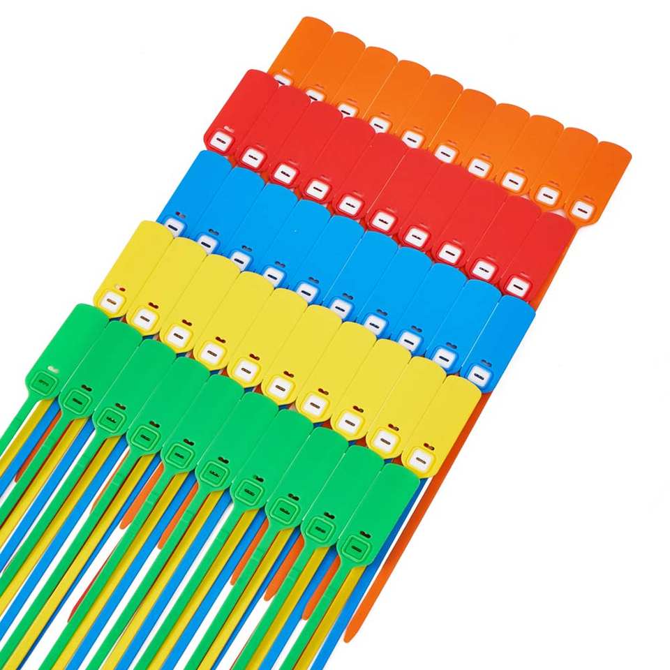 ZL-L016 Adjustable Flat Rod Plastic Seal with Scale Disposable Self ...