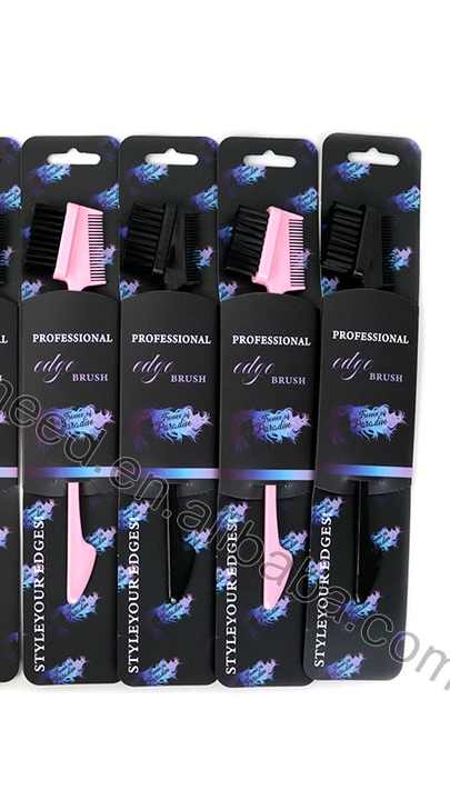 Luxury Private Label Hair Edge Control Brush with Custom Logo