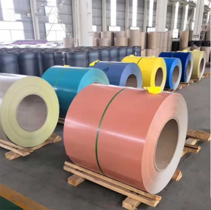 RAL 9016 Ppgi White Color Code Prepainted Galvanized Steel Coil 0.4mm Ppgl in Steel Coils Color ...