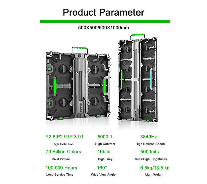 4m X 3m High Performance P2.5 P3 P4 P6 Outdoor Indoor Led Screen Rental ...