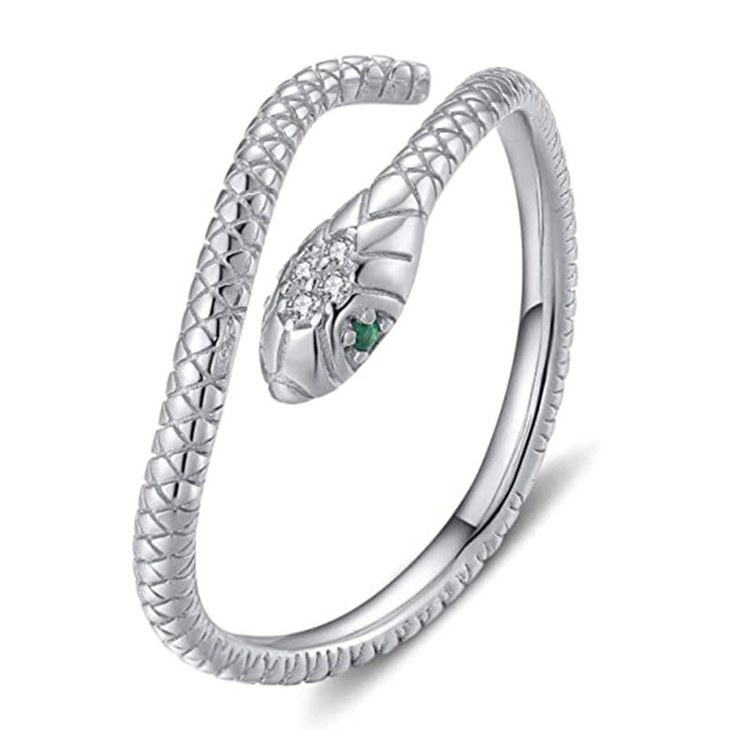 How to Choose a 9ct Real Gold Thick Snake Ring with Ruby Eye