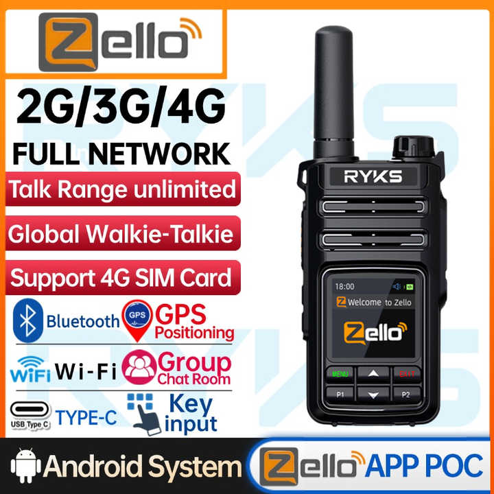 Zello Poc Radio Zello Universal Frequency Band Car Zello Walkie Talkie ...