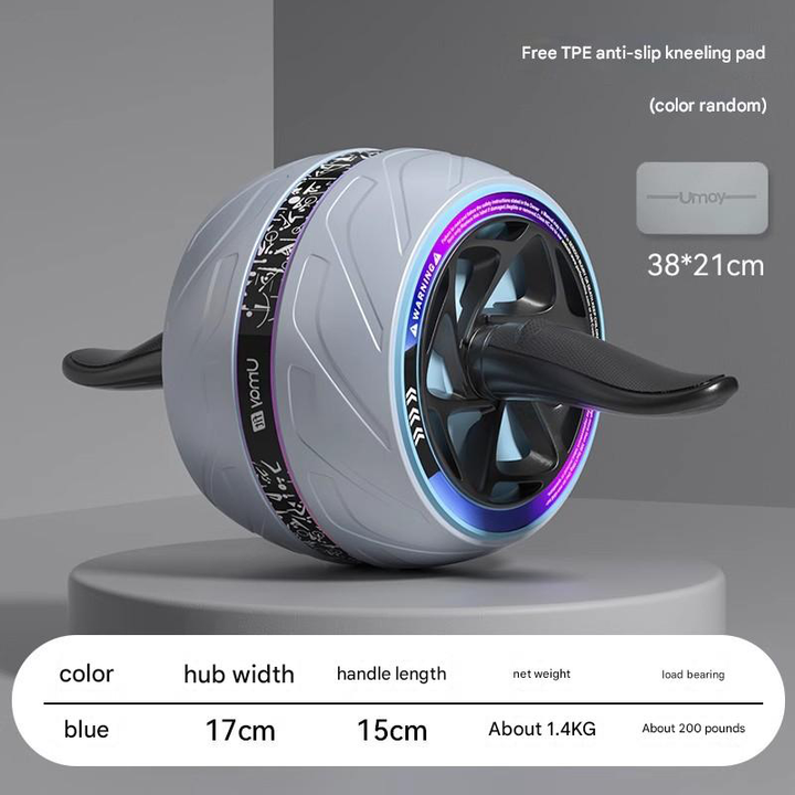 Ab Roller Wheels Feature a Push Brake Pull Return Mechanism Ergonomic ...
