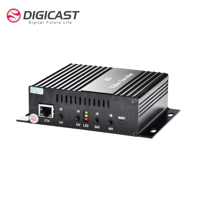 DMB 8900A Premium Live Streaming Equipment 1080P Video IP Encoder H.265 ...