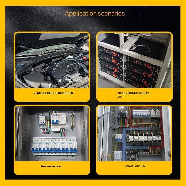 Hot Aerosol Fire Extinguishing Stickers - Automatic Protection