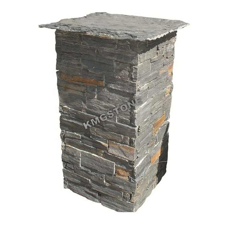 Natural Slate Pillar Wall Cladding - Durable & Stylish