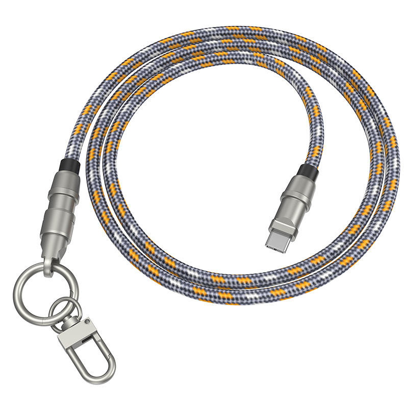 Lanyard 60W USB C to C Fast Charging Cable Multifunctional Data Cable ...