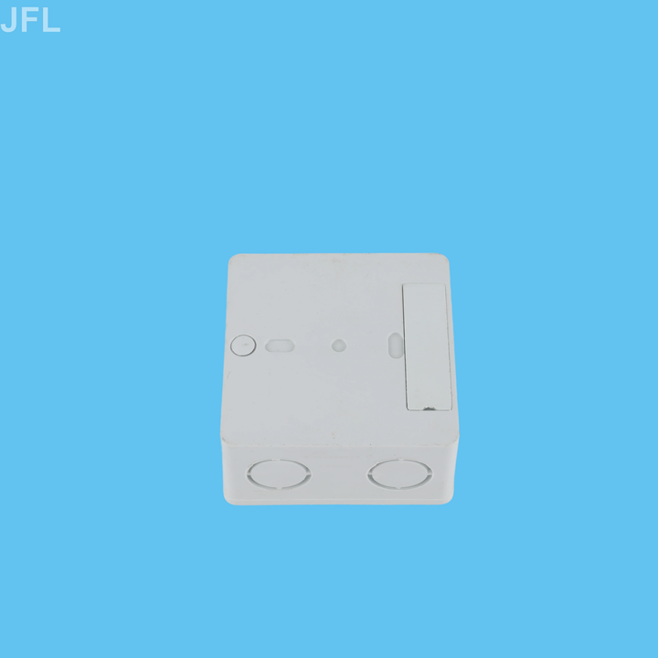 3x3 Knock Out PVC Switch Box Durable Bottom Mount for Electrical Wiring ...