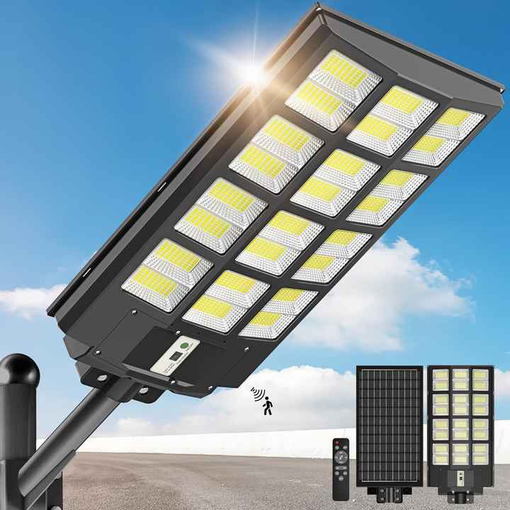 LED Garden Street Light Outdoor - 5000W Solar Solutions