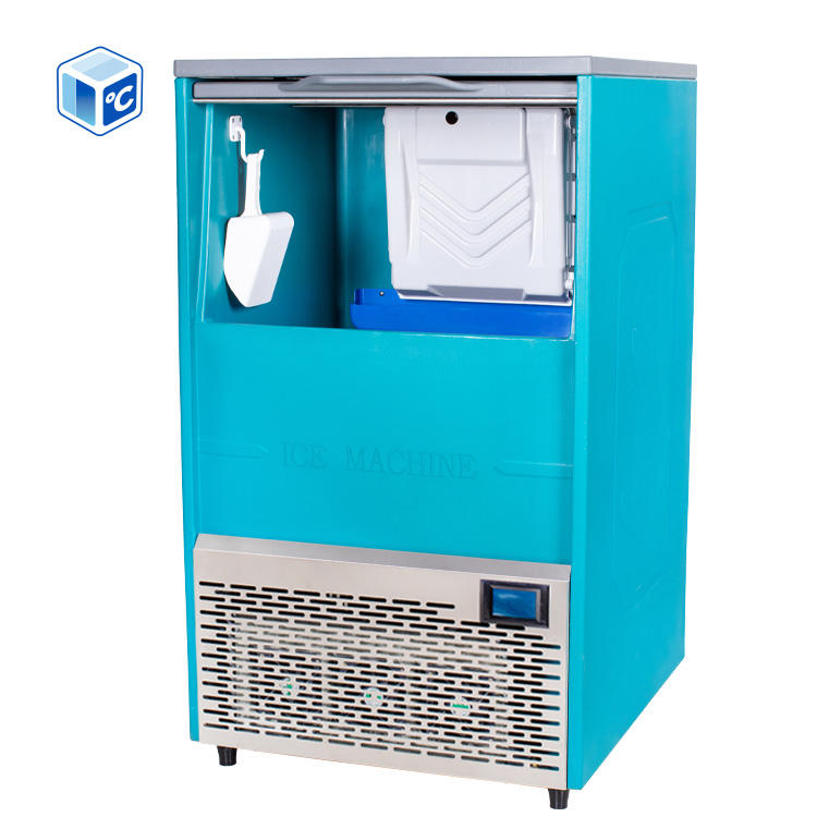 High Capacity Commercial Automatic Stainless Steel Granular Ice Maker ...