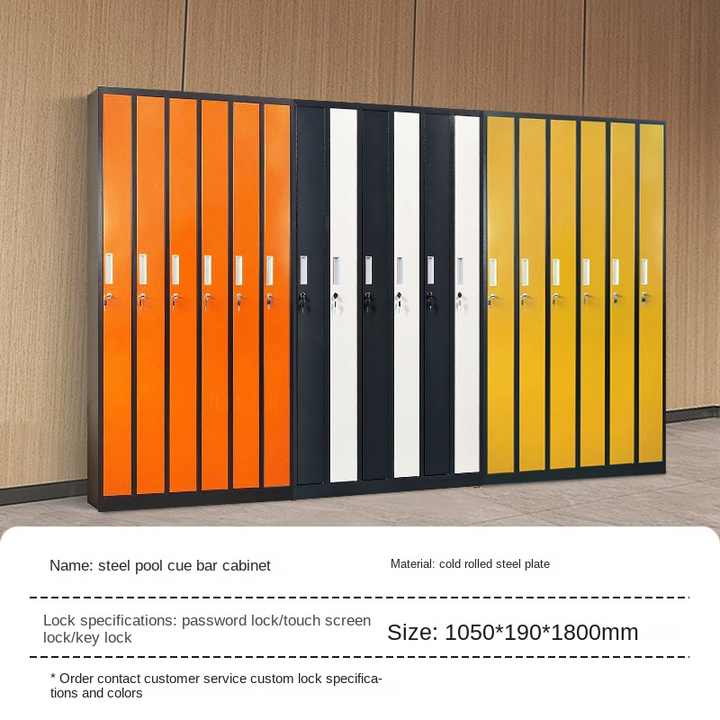 Customized Premium Six-Doors Smart Cabinet for Snooker