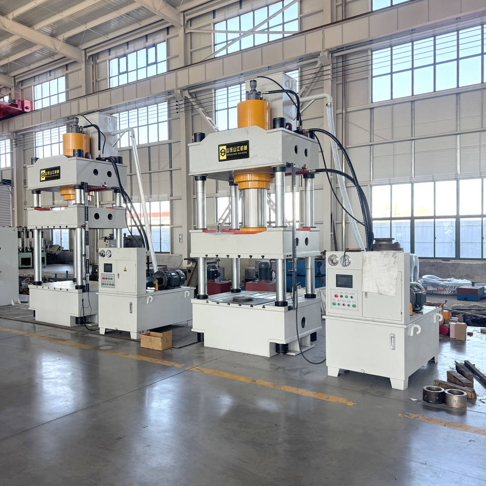 Three-Beam Four-Column Hydraulic Press 630T-Rigid Frame with Adjustable ...