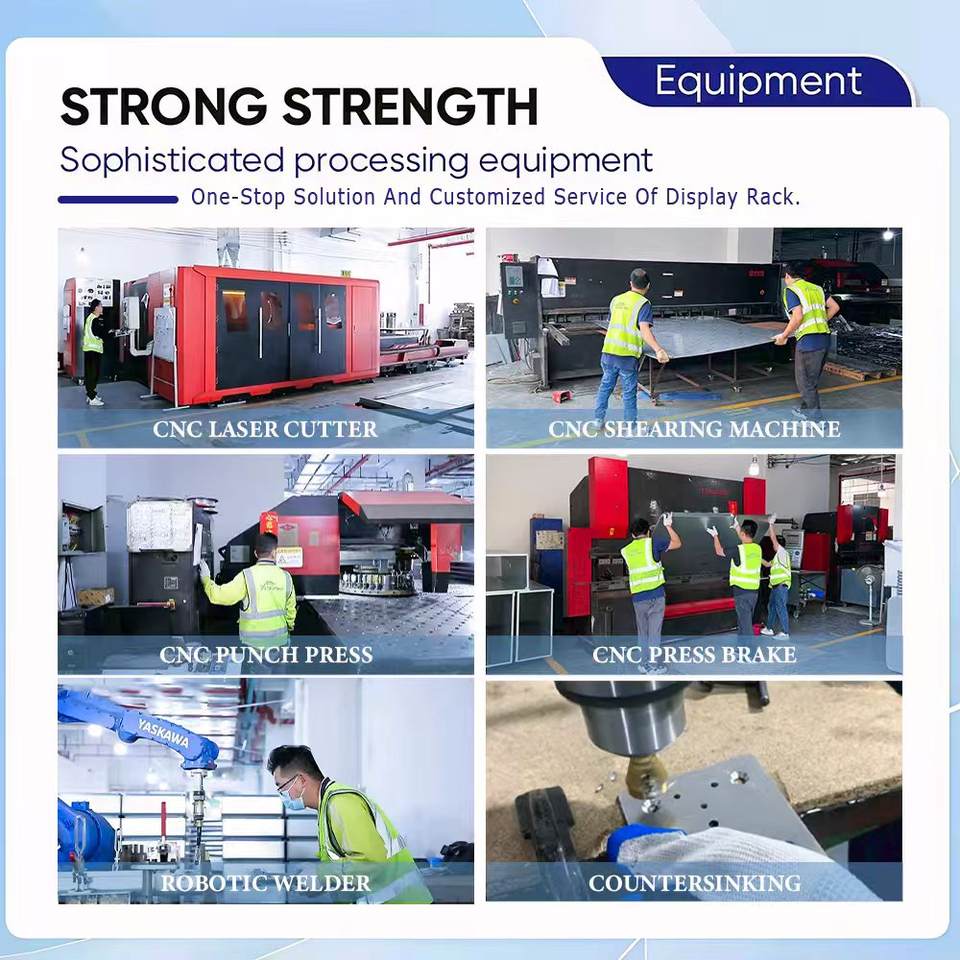 Flooring 2-Sided Metal Pegboard Fridge Magnet Display Rack Stand with ...