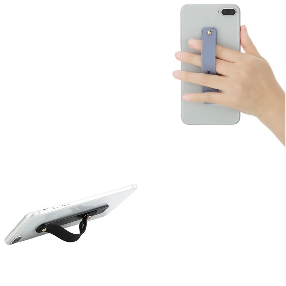 Wrist Band Hand Band Finger Grip Mobile Phone Holder Stand Push Pull ...