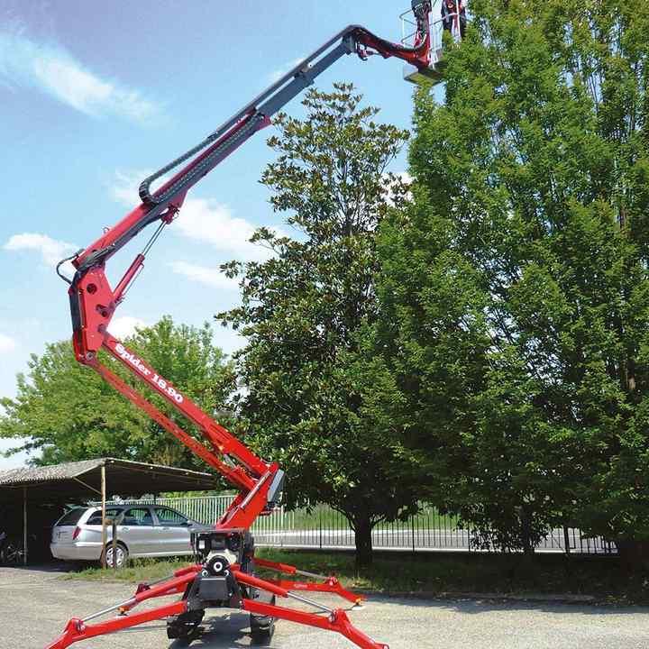 10-24M All Terrain Spider Articulated Crawler Boom Lift