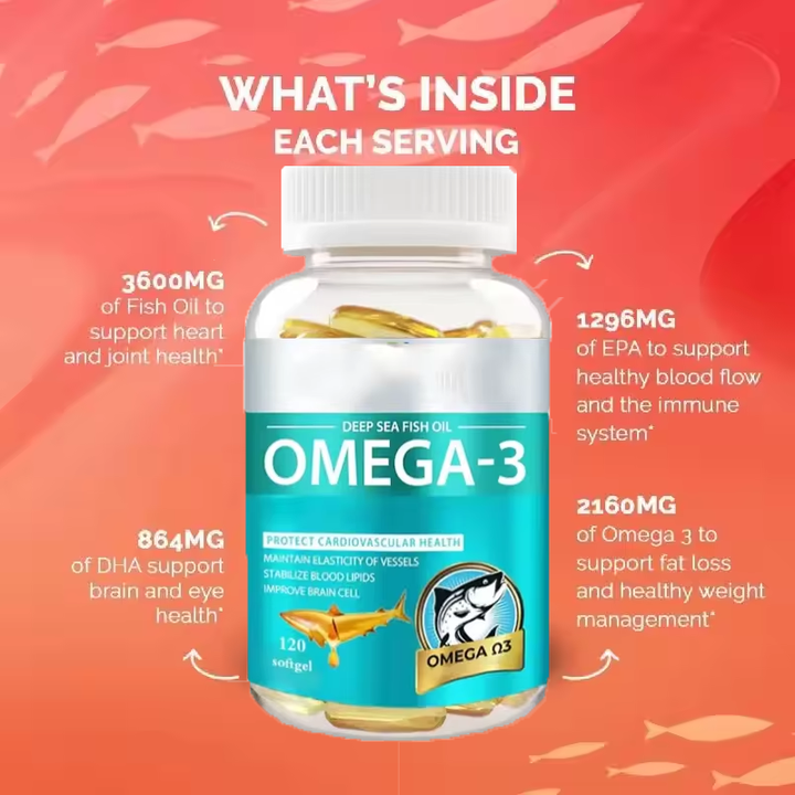 Ausreson OEM Supplements Vegan Dha Algae Oil Capsules Bulk 500mg DHA Fish Oil Omega 3 Dha ...