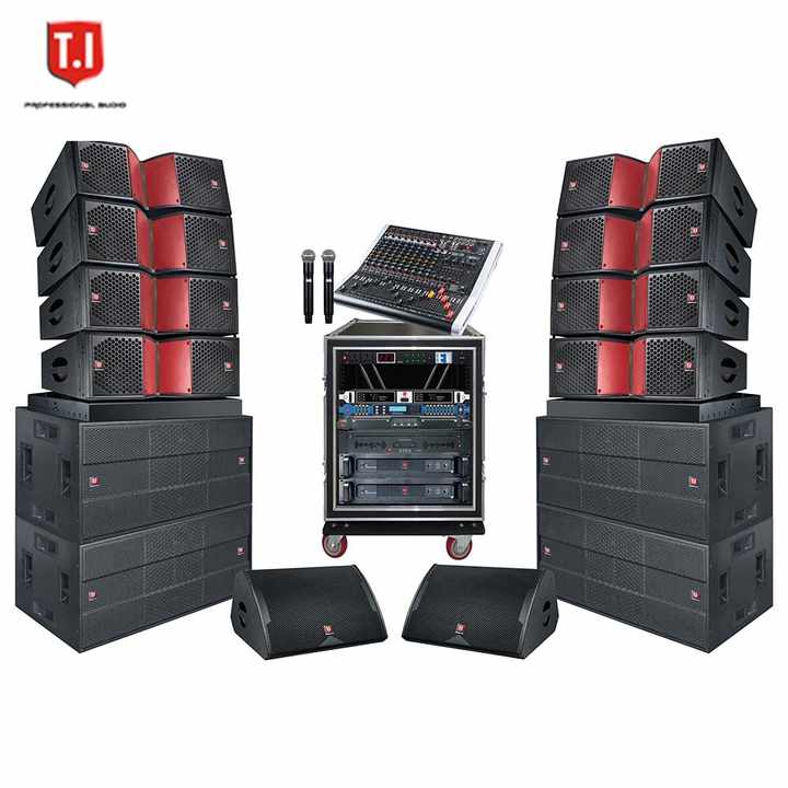 T.I Pro Audio - Professional Dual 12 Inch Line Array System